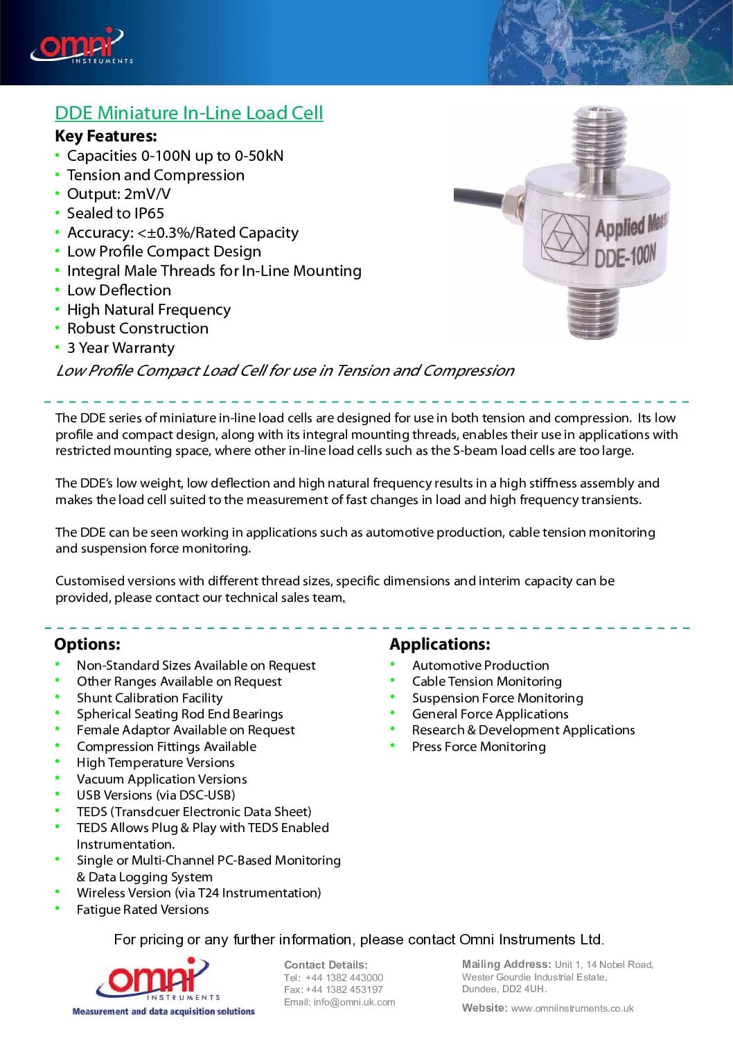 LOAD-DDE-Series-Miniature-Low-Profile-Tension-Compression-Load-Cell-pdf ...