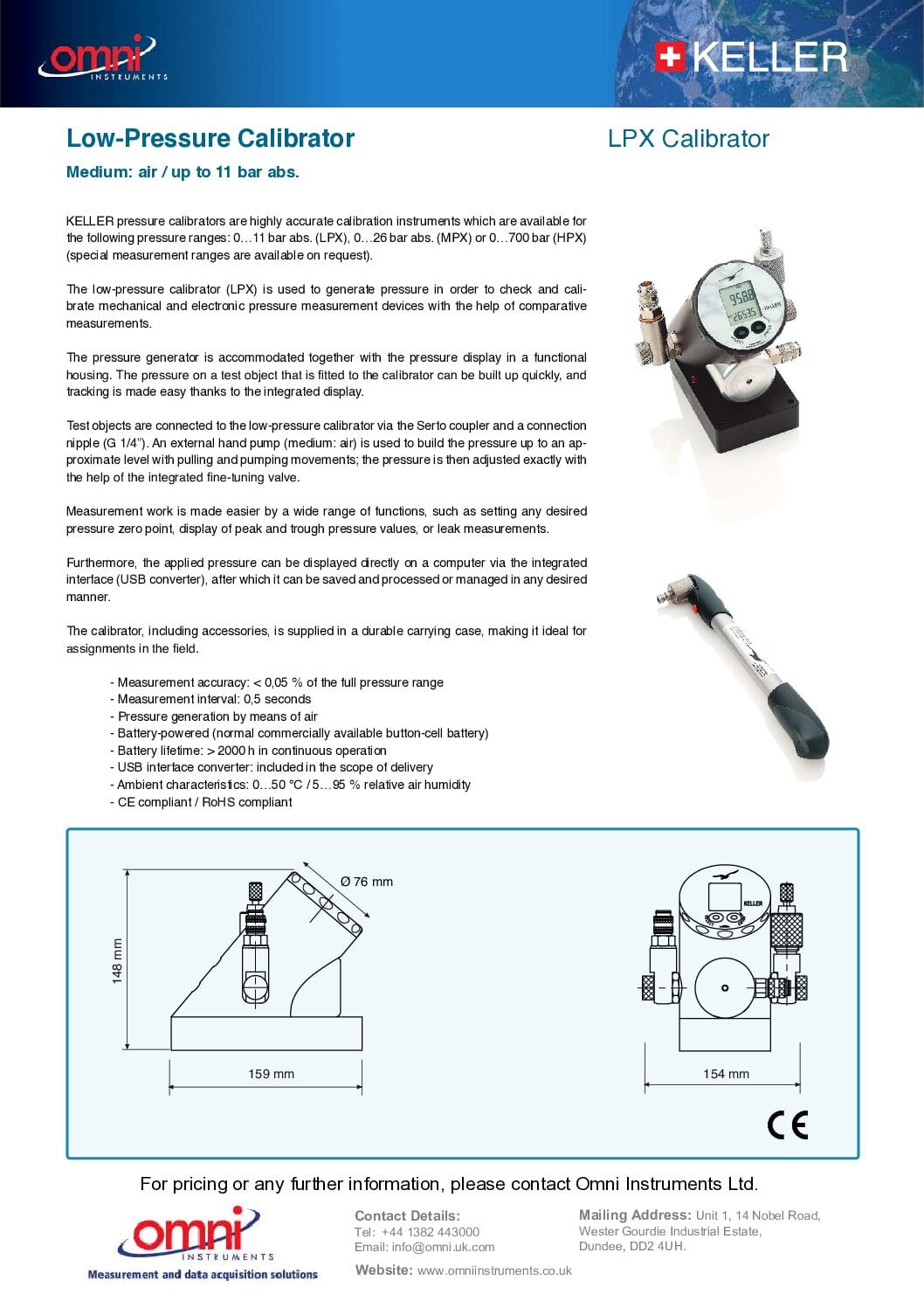 LPX-Low-Pressure-Calibrator-pdf - Omni Instruments