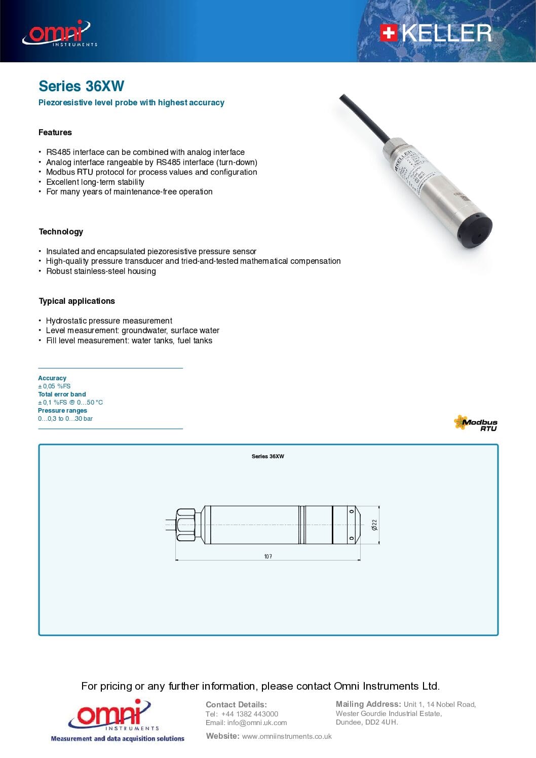 Series-36XW-Level-Sensor-pdf-1 - Omni Instruments
