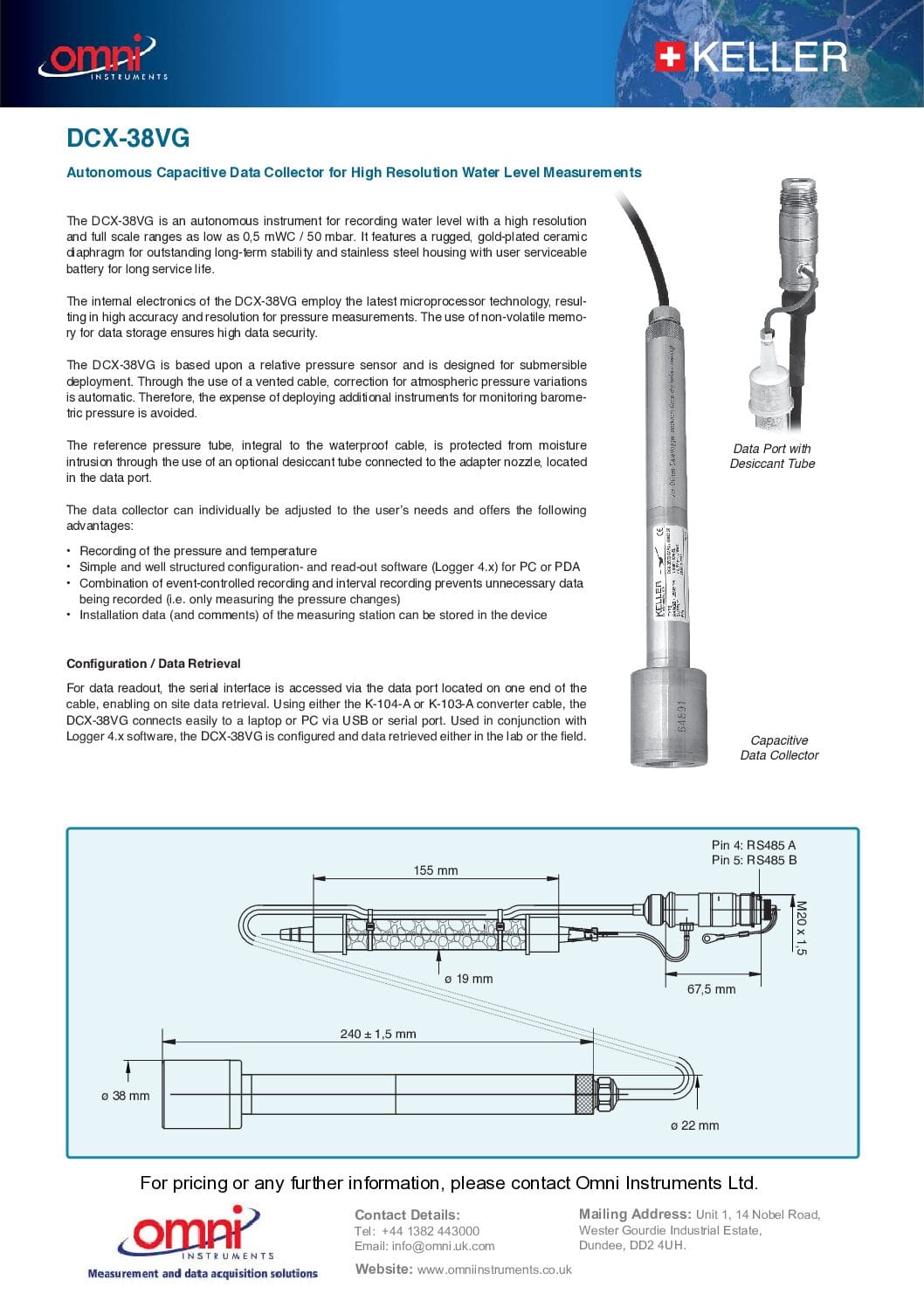 Series-DCX-38VG-Autonomous-Data-Collector-pdf - Omni Instruments