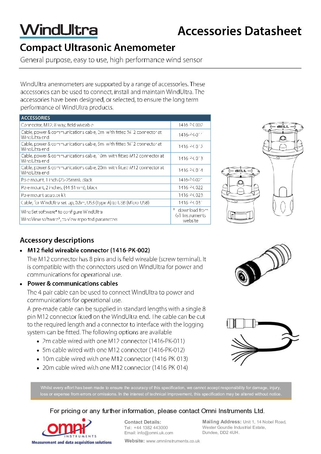 WindUltra-Accessories-pdf - Omni Instruments