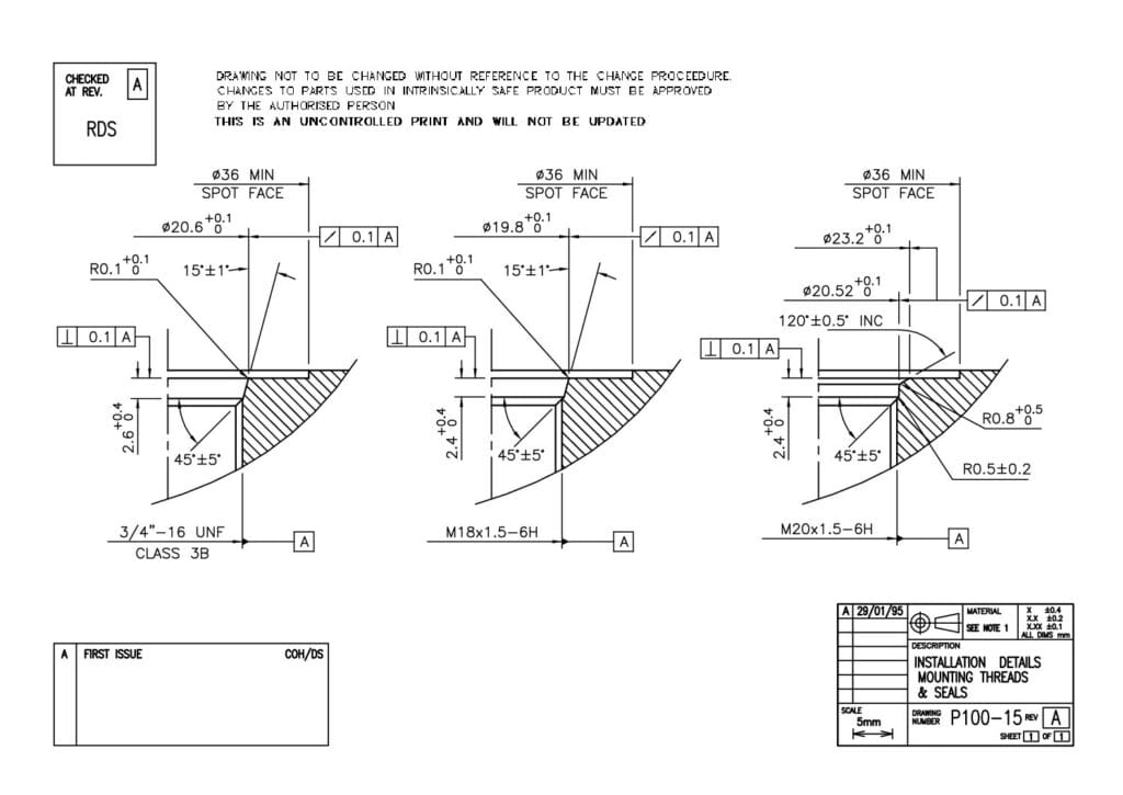 DISPLACE-P100-Cylinder-Linear-Position-Sensor-P100-15-Mounting-Threads ...