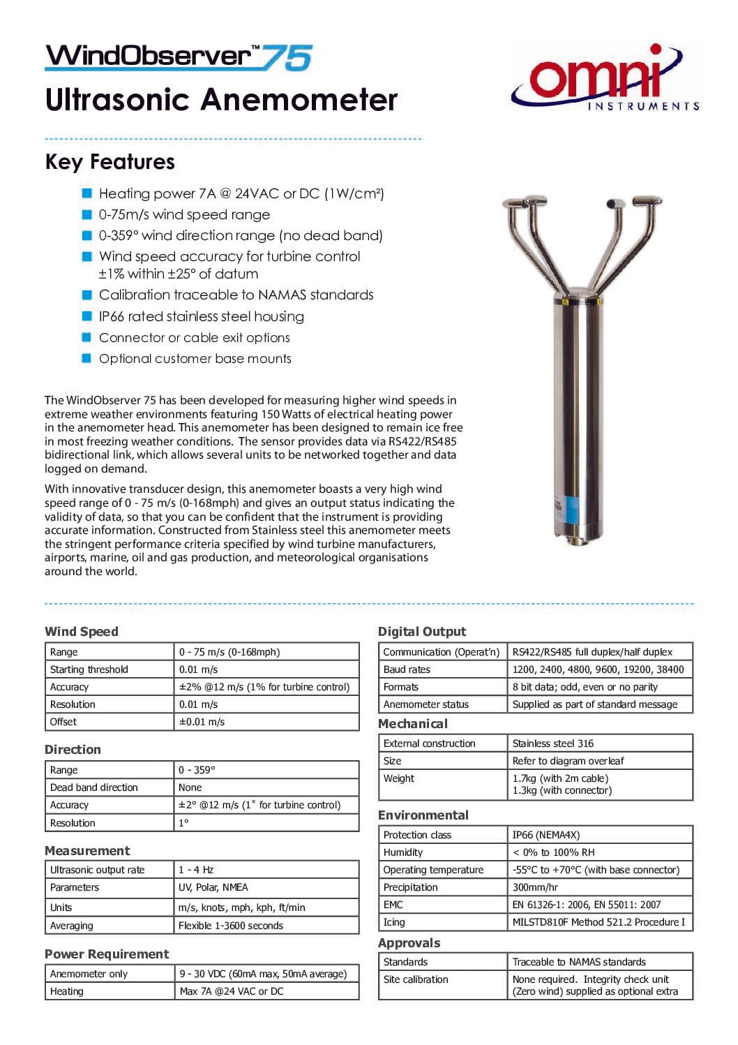 WEATH-WindObserver-75-Ultrasonic-Anemometer-pdf-1 - Omni Instruments