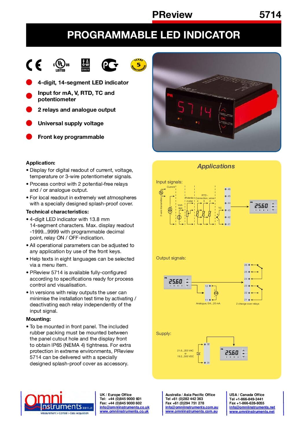2300-pdf - Omni Instruments