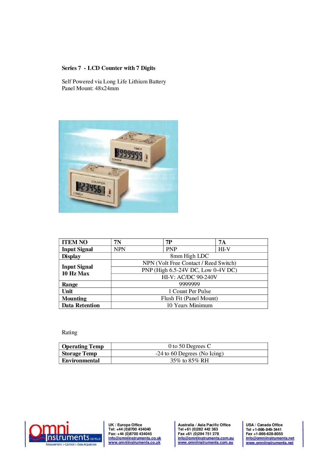 2310-pdf - Omni Instruments