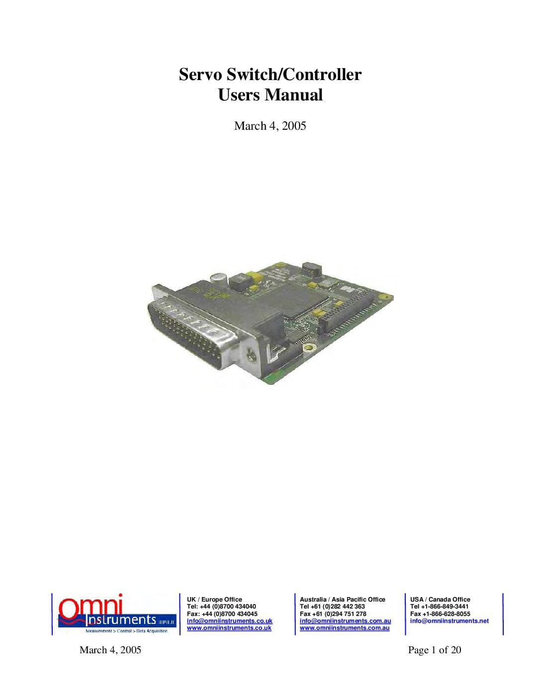 3655-pdf - Omni Instruments