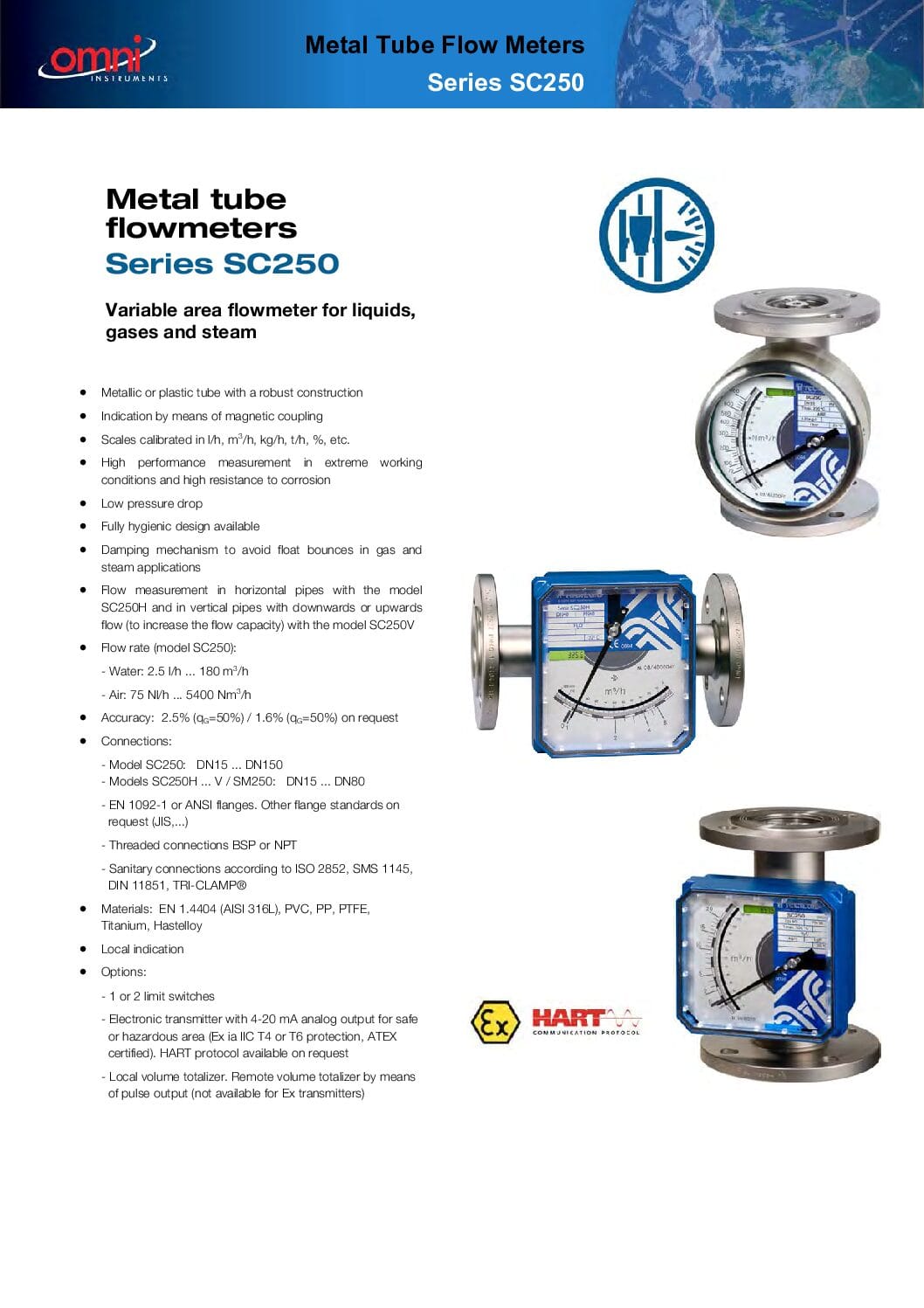 FLOW-SC250-Variable-Area-Flow-Meters-pdf - Omni Instruments