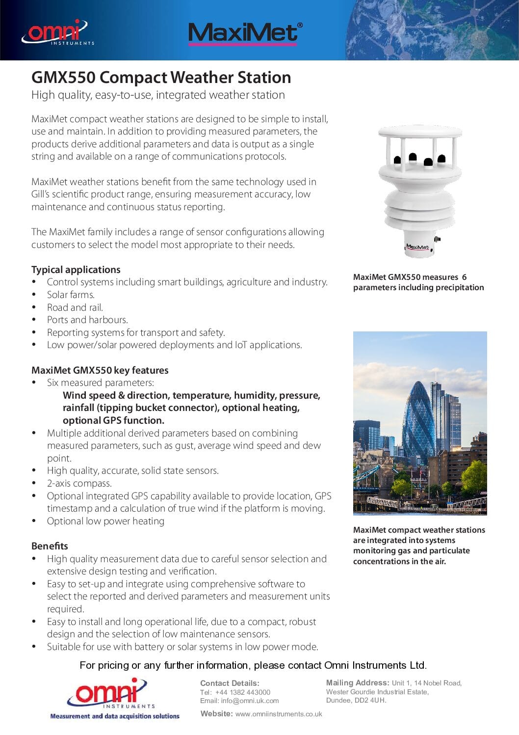 GMX550-Compact-Weather-Station-pdf - Omni Instruments