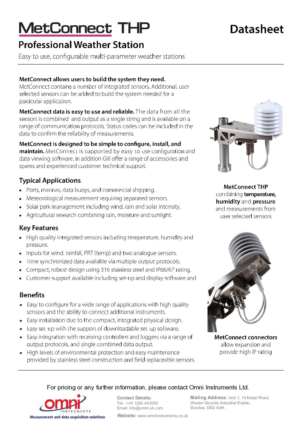 MetConnect-THP-Weather-Station-pdf - Omni Instruments
