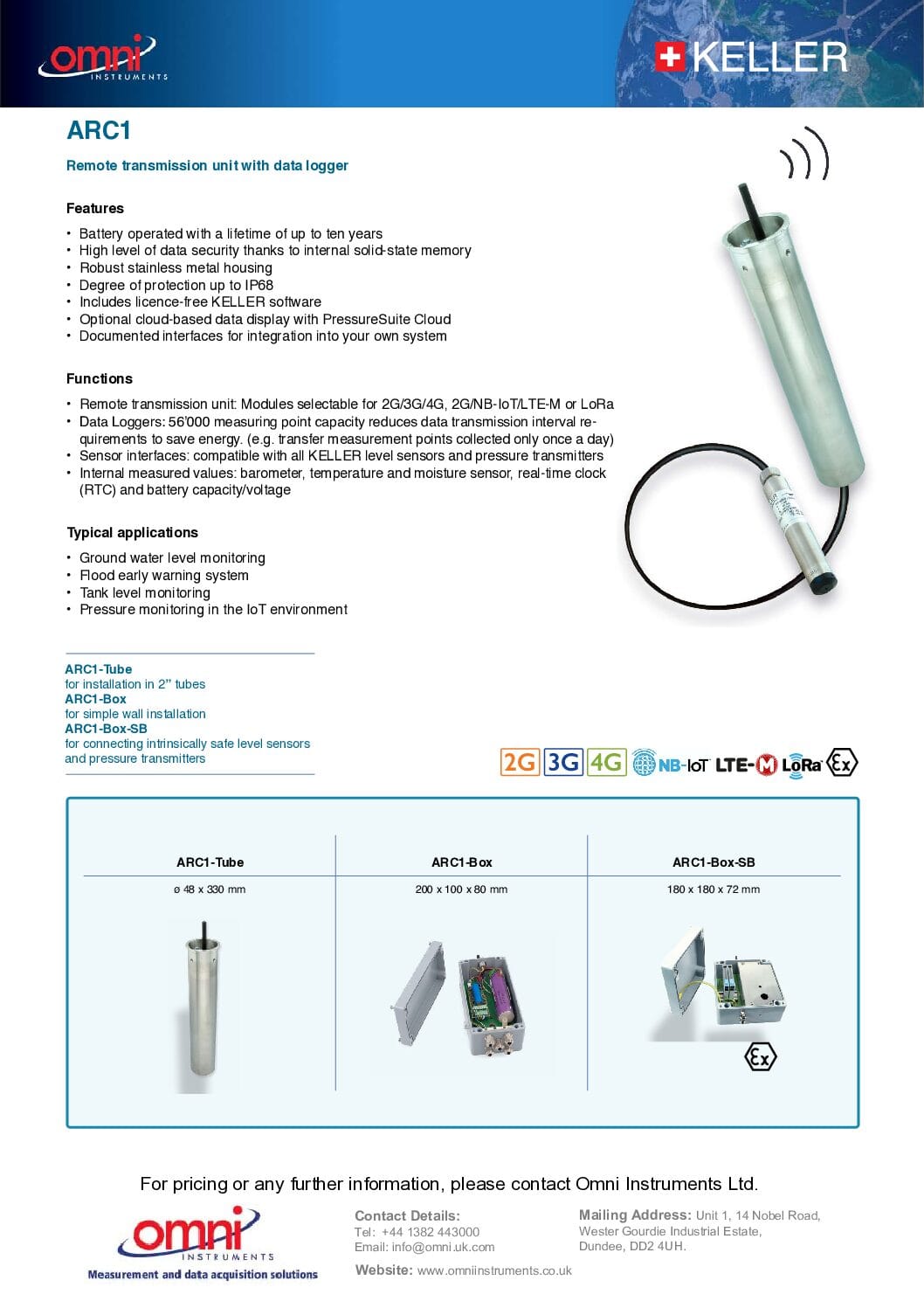 ARC1-Remote-Transmission-Unit-with-Data-Logger-pdf - Omni Instruments